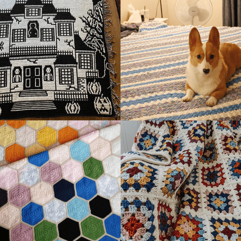 25 Ways to Crochet a Blanket – Free Patterns for Every Skill Level