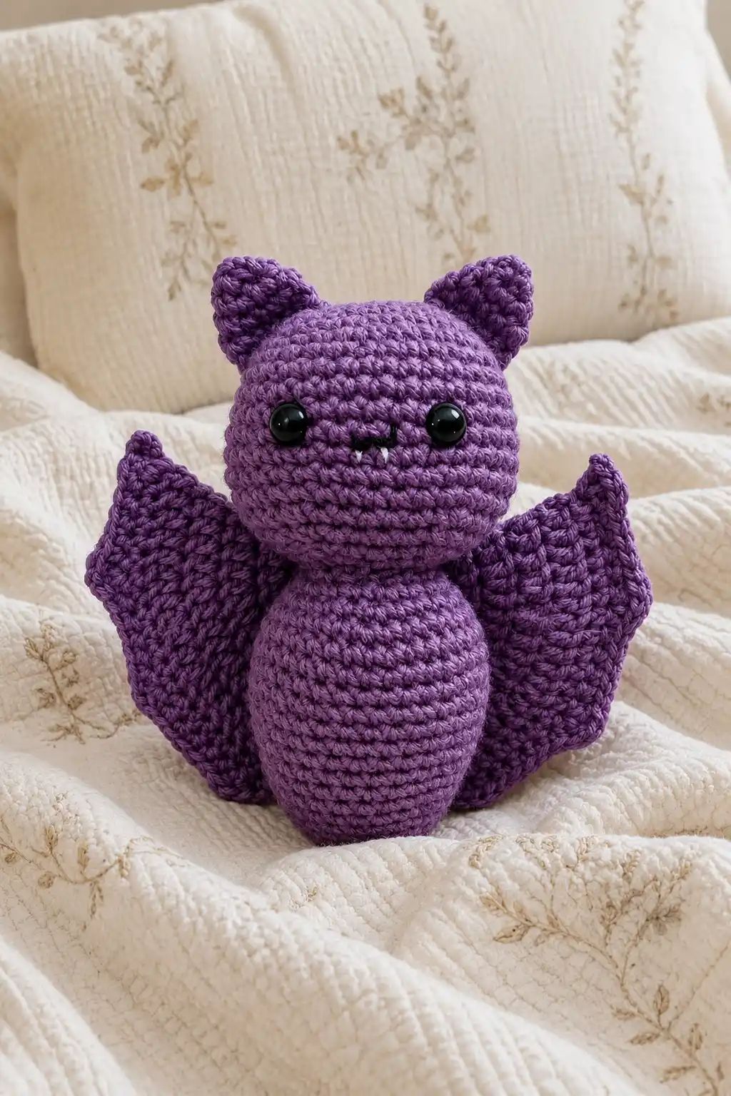 Crochet Bat Pattern Free — Easy Beginner Amigurumi (Halloween)